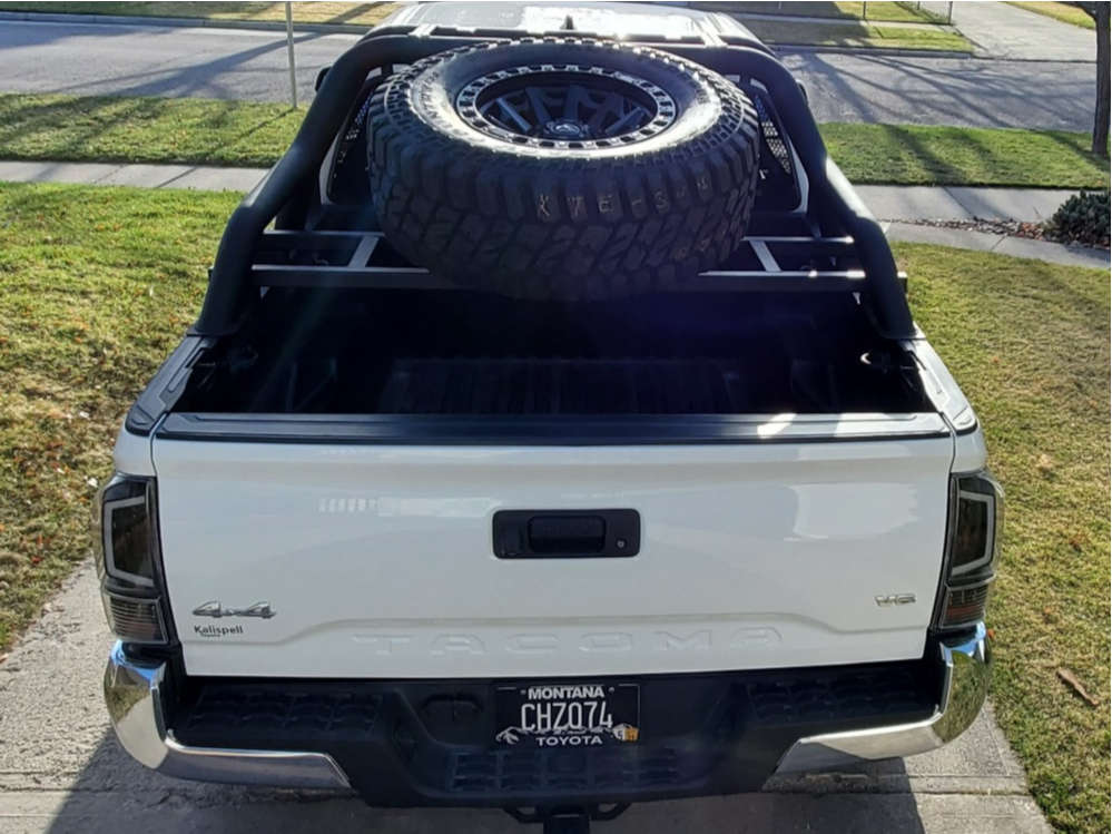 2019 Toyota Tacoma with 18x9 -18 Fuel Covert and 35/12.5R18 Dean Back ...