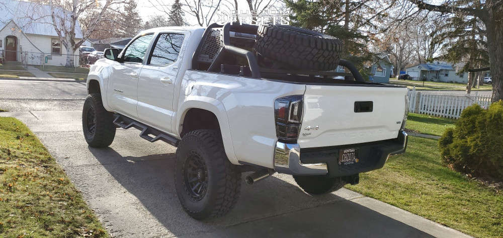 2019 Toyota Tacoma with 18x9 -18 Fuel Covert and 35/12.5R18 Dean Back ...