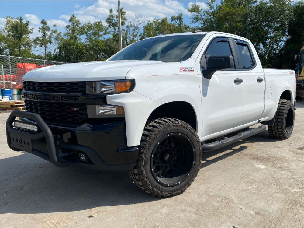 2019 Chevrolet Silverado 1500 with 20x12 -51 Vision Rocker and 33/12 ...