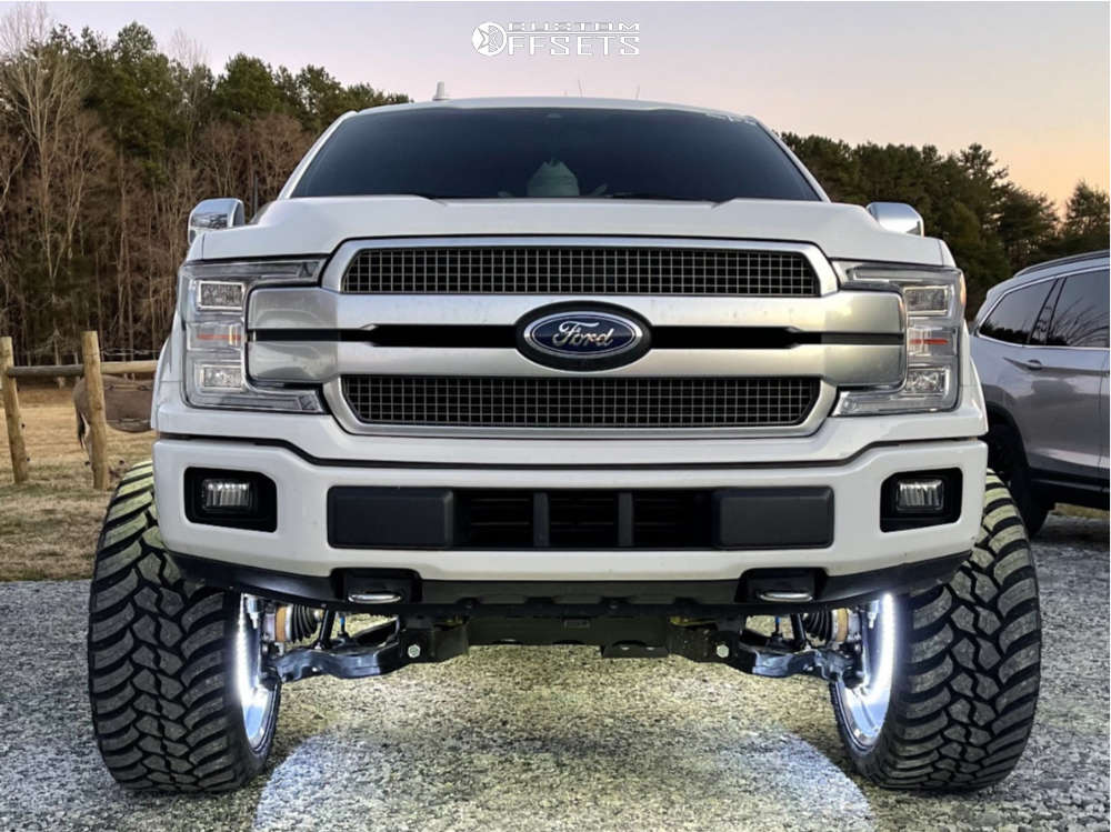 2020 Ford F-150 with 24x12 -51 JTX Forged Silencer and 35/13.5R24 AMP ...