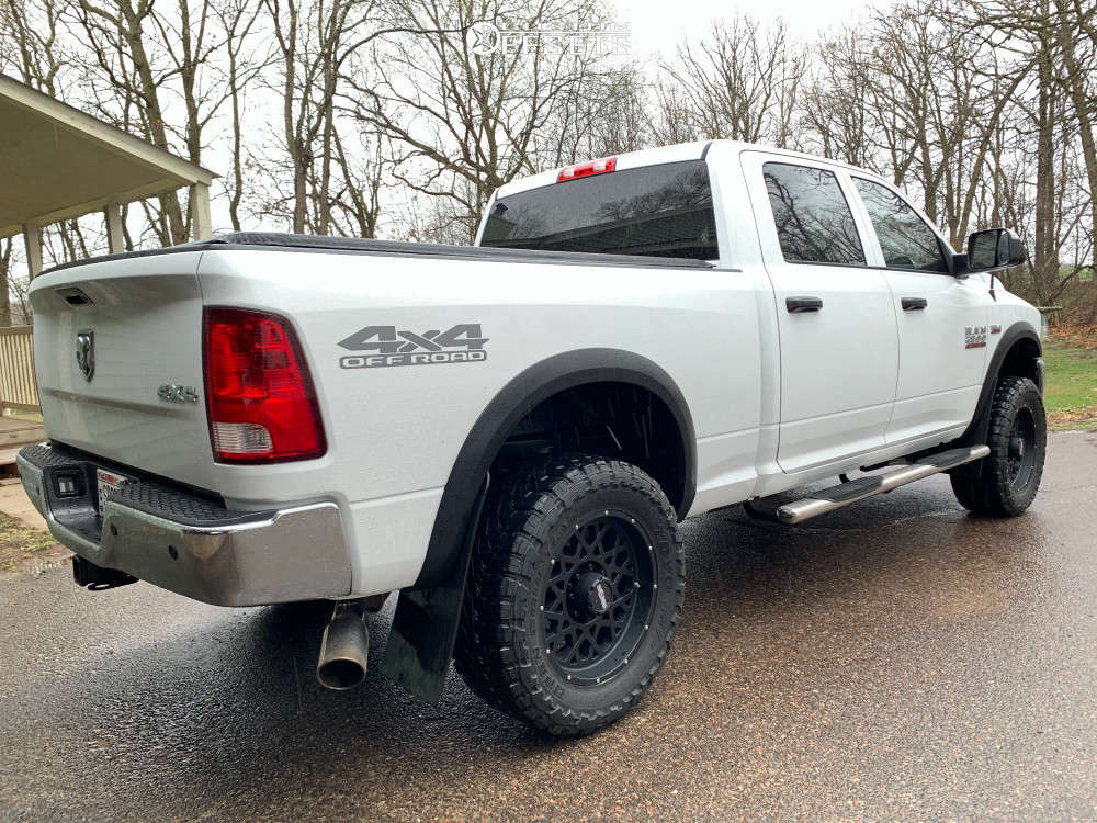 2018 Ram 2500 with 20x9 12 Vision Rocker and 35/12.5R20 Toyo Tires Open ...