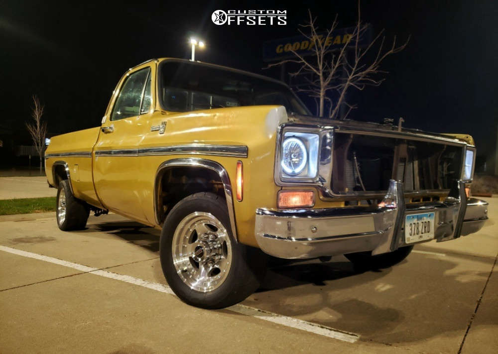 1975 Chevrolet G20 with 16x8 0 American Racing Ar23 and 26/10.5R16 Toyo ...
