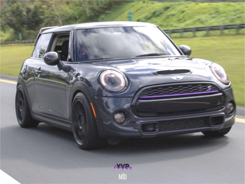 2016 Mini Cooper with 17x8 45 Motegi Mr147 and 215/45R17 Achilles 123s ...