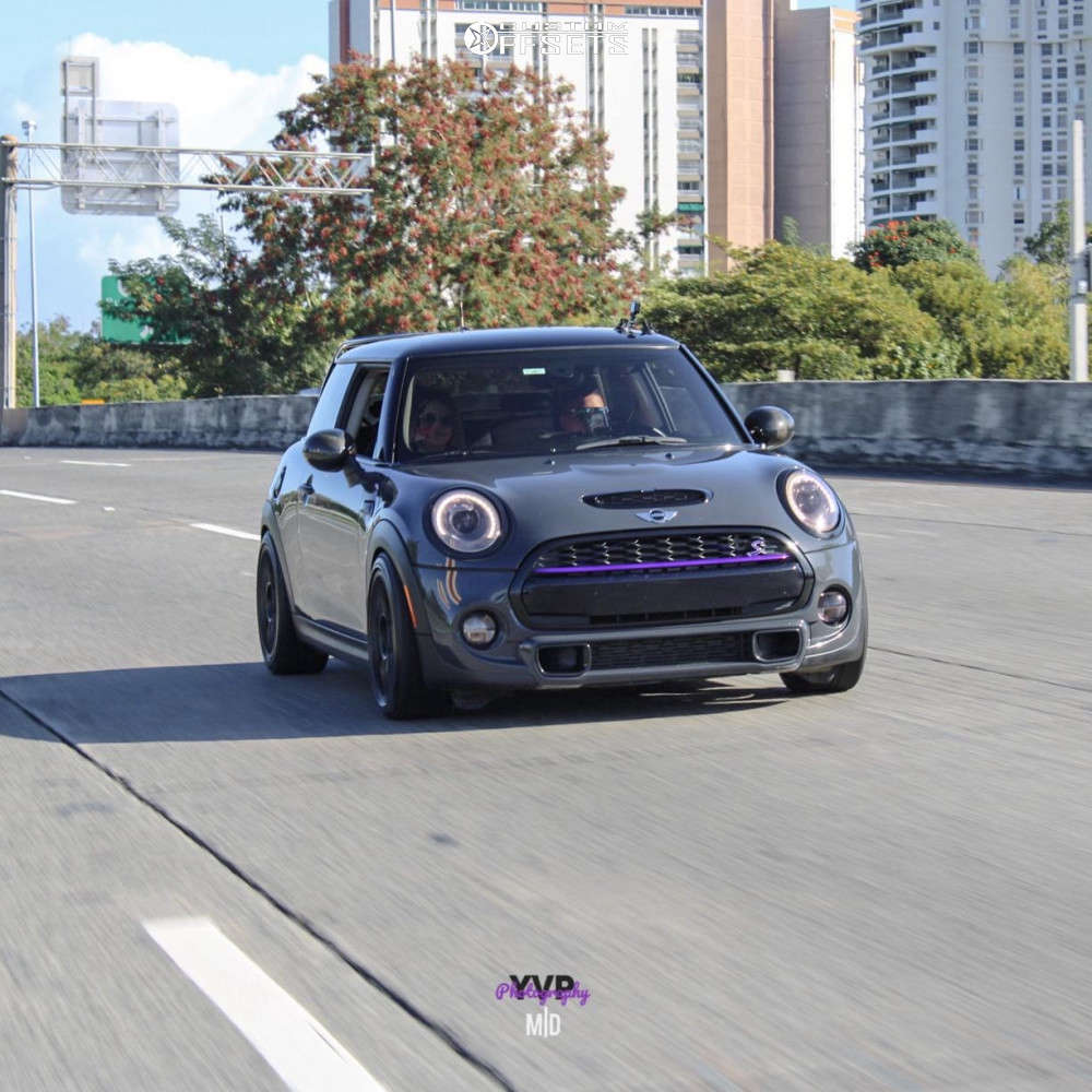 2016 Mini Cooper with 17x8 45 Motegi Mr147 and 215/45R17 Achilles 123s ...