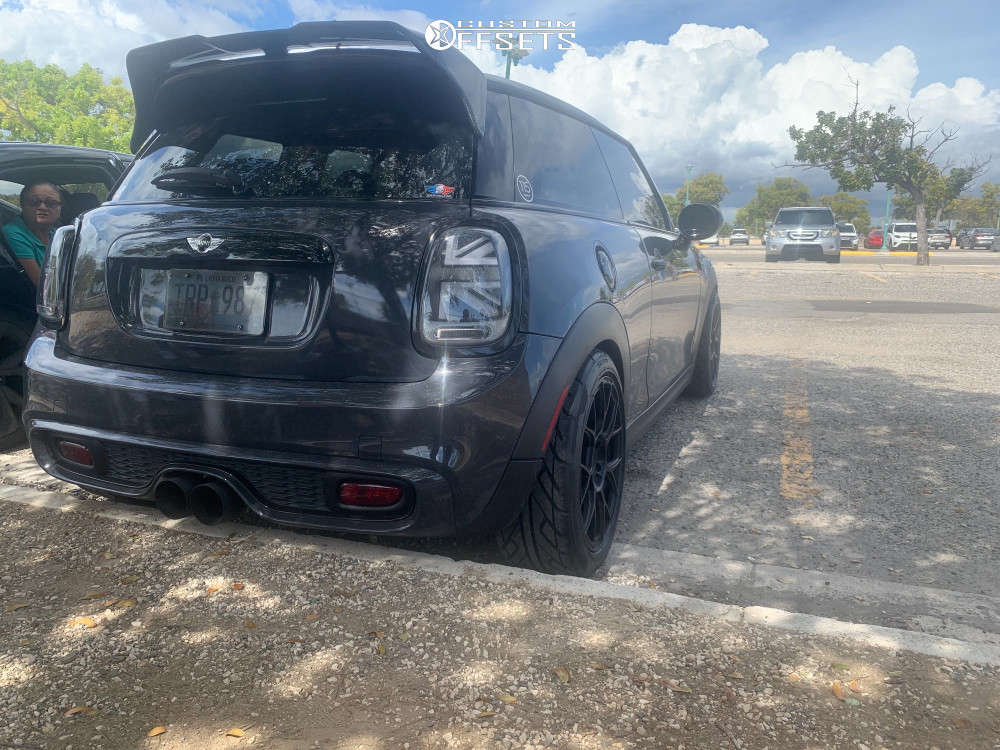 2016 Mini Cooper with 17x8 45 Motegi Mr147 and 215/45R17 Achilles 123s ...
