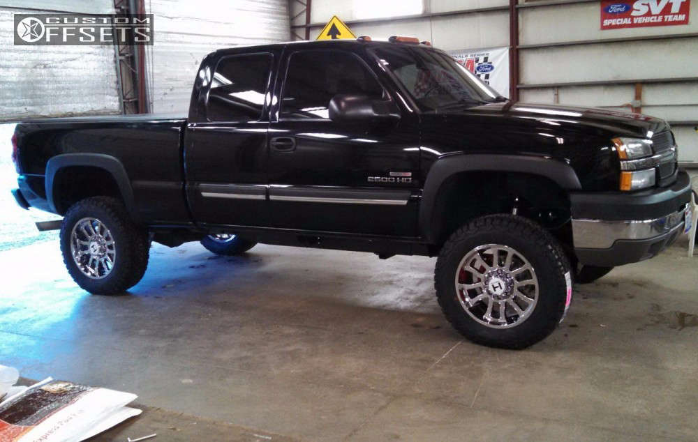 2004 Chevrolet Silverado 2500 HD with 20x9 0 Hostile Gauntlet and 285 ...