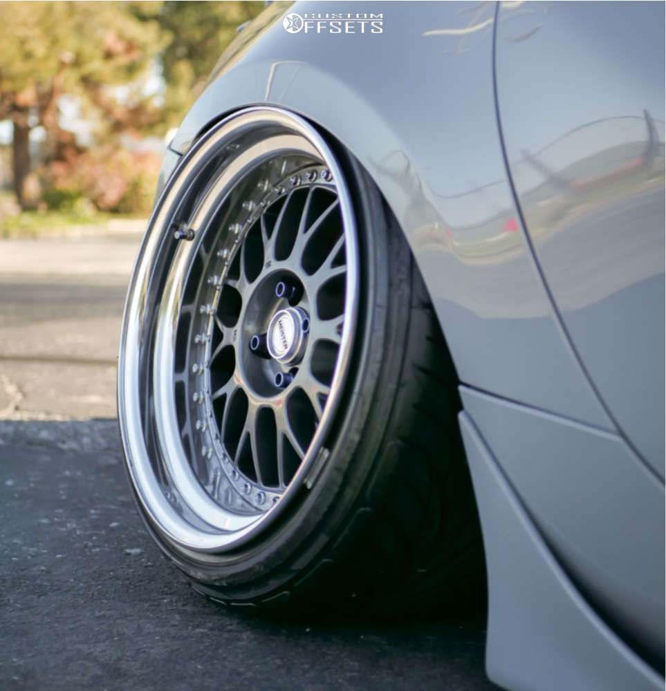 2016 Mazda MX-5 Miata with 17x10 6 Work Meister M1 3p and 215/40R17 ...