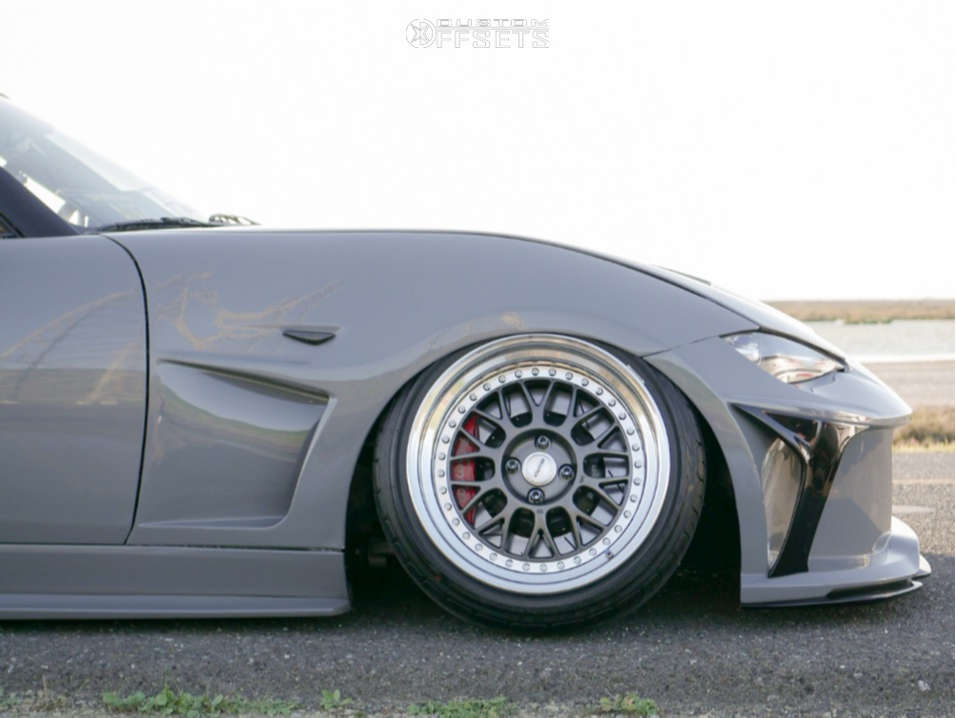 2016 Mazda MX-5 Miata with 17x10 6 Work Meister M1 3p and 215/40R17 ...