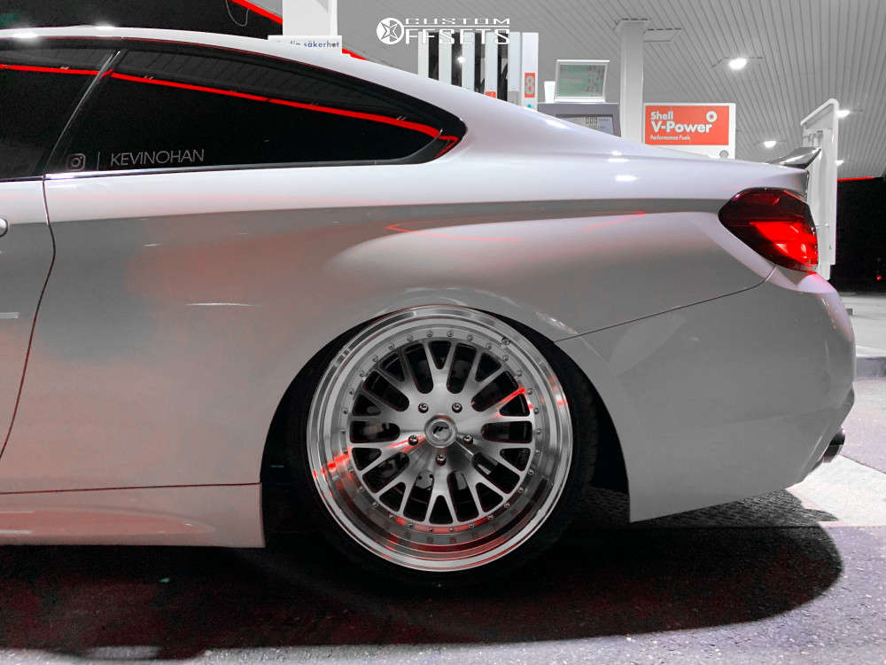 2015 BMW 428i with 19x9.5 20 Japan Racing Jr10 and 245/35R19 Nankang ...