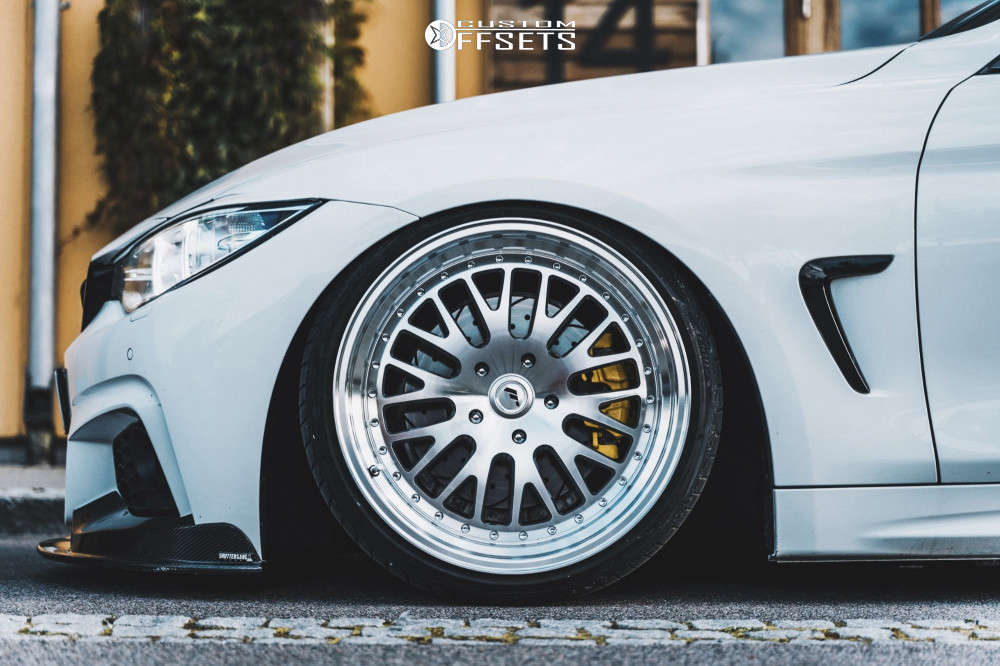 2015 BMW 428i with 19x9.5 20 Japan Racing Jr10 and 245/35R19 Nankang ...