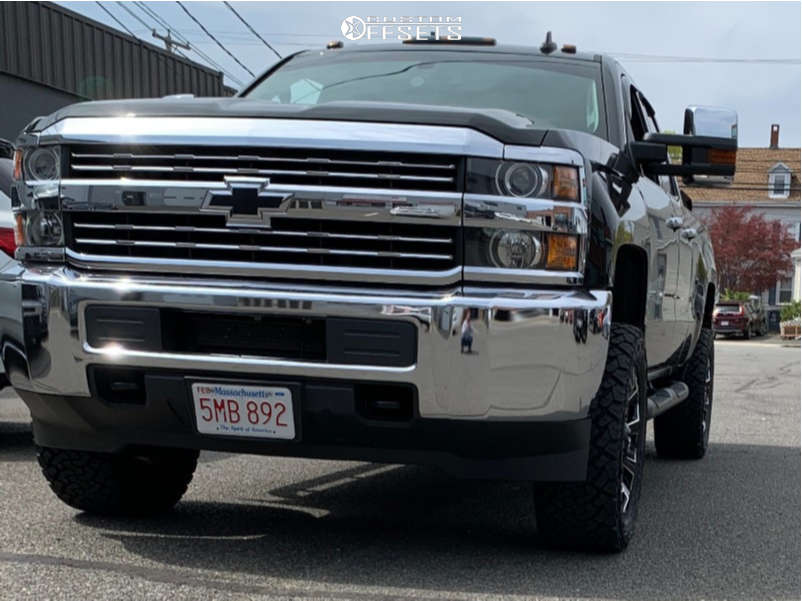 2016 Chevrolet Silverado 2500 HD with 20x9 1 Fuel Assault and 33/12 ...