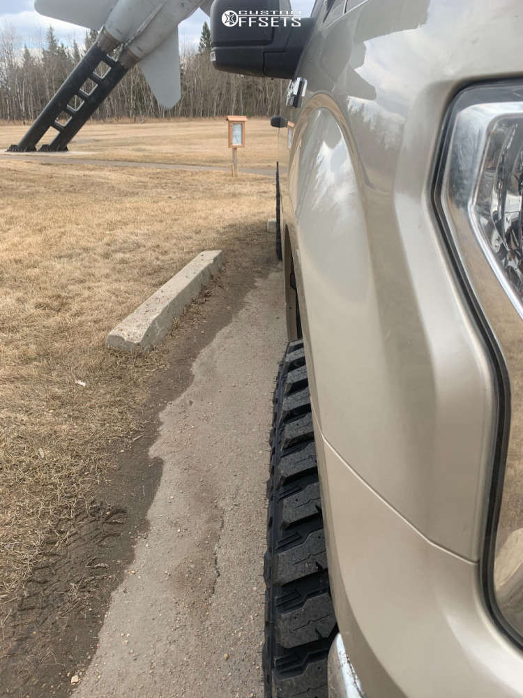 2017 Ford F-150 with 17x9 18 Mayhem Warrior and 33/12.5R17 Firestone ...