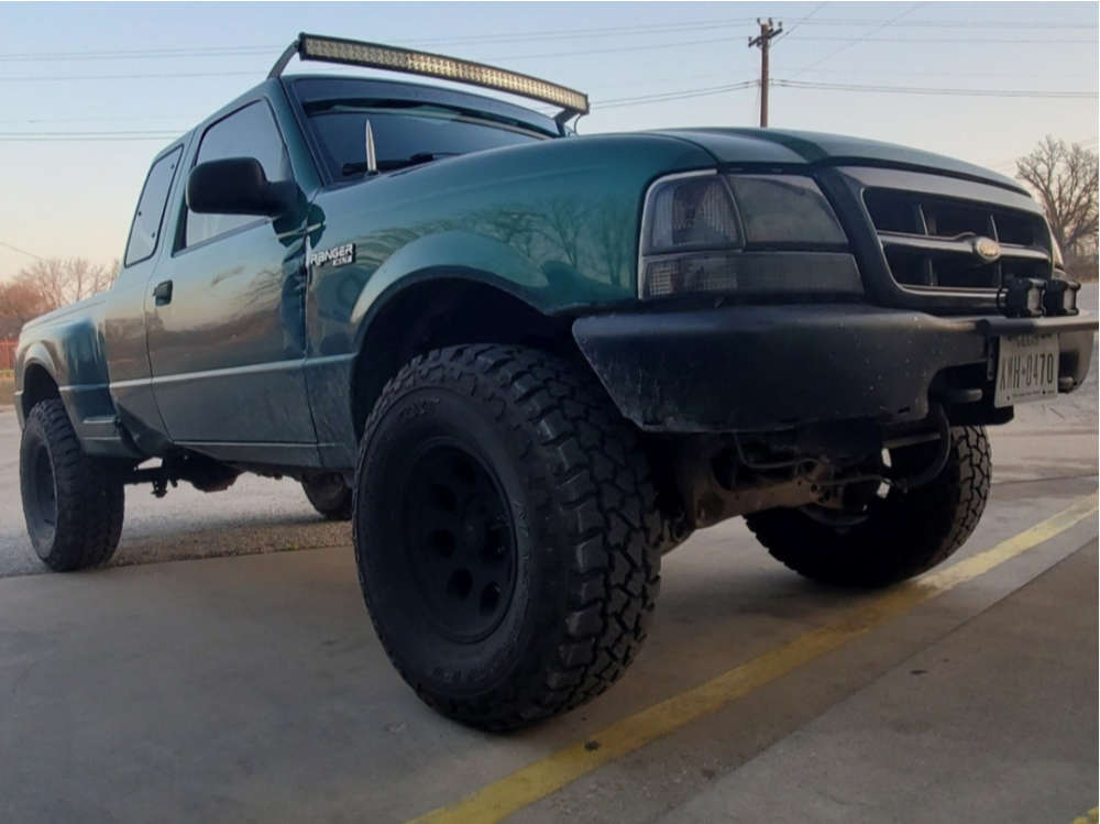 1999 Ford Ranger with 16x8 -12 Pro Comp 69 and 33/12.5R16 Mastercraft ...