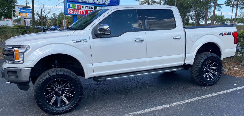 2018 Ford F-150 with 20x10 -24 Fuel Contra and 35/12.5R20 Toyo Tires ...
