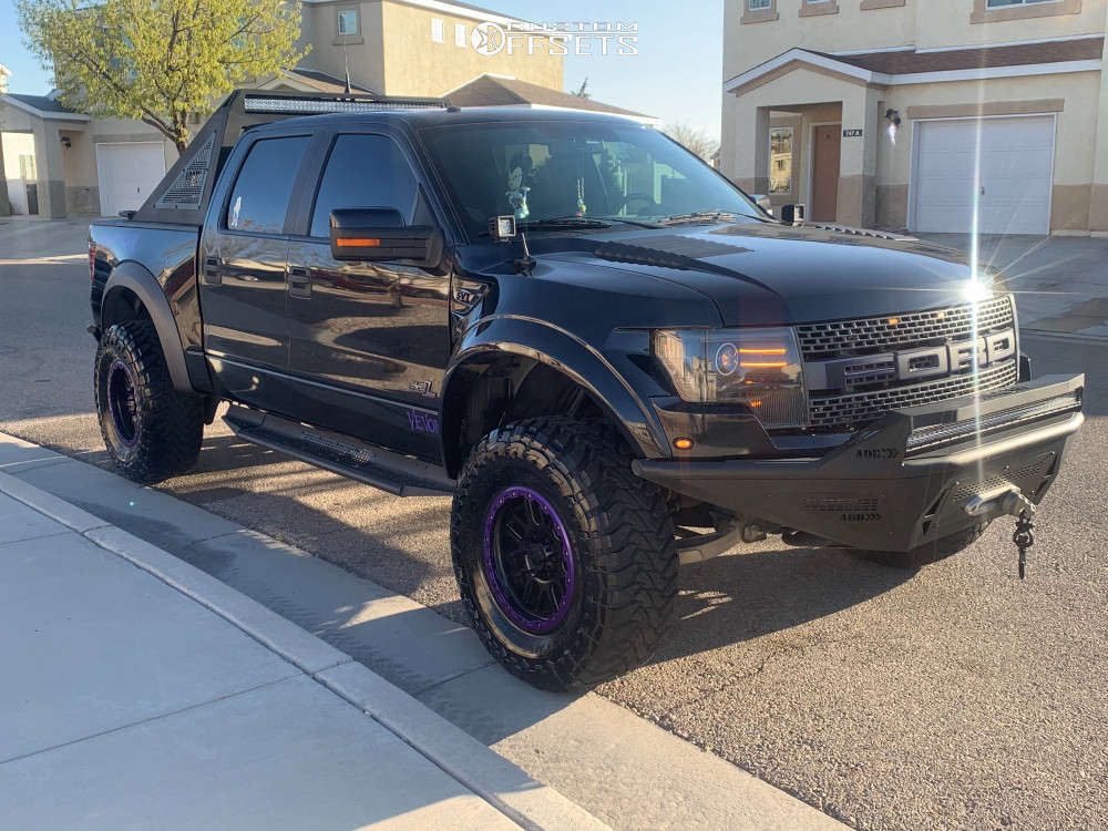 2014 Ford Raptor with 18x9 0 Vision Nemesis and 37/13.5R18 Toyo Tires ...