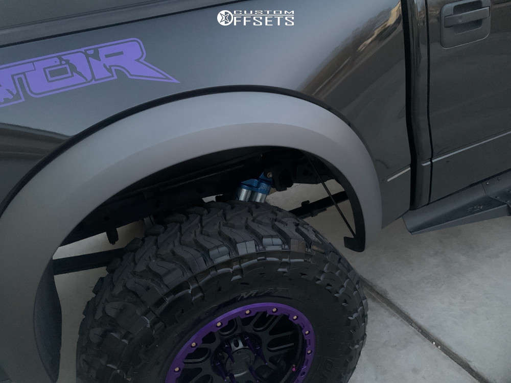 2014 Ford Raptor with 18x9 0 Vision Nemesis and 37/13.5R18 Toyo Tires ...