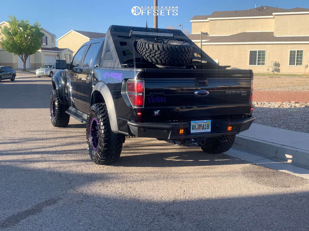 2014 Ford Raptor with 18x9 0 Vision Nemesis and 37/13.5R18 Toyo Tires ...