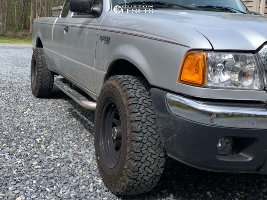 2004 Ford Ranger with 16x8 0 Vision D Window and 31/7.5R16 BFGoodrich ...