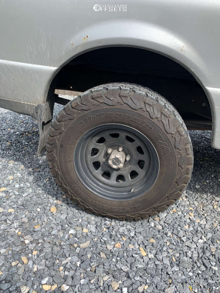 2004 Ford Ranger with 16x8 0 Vision D Window and 31/7.5R16 BFGoodrich ...