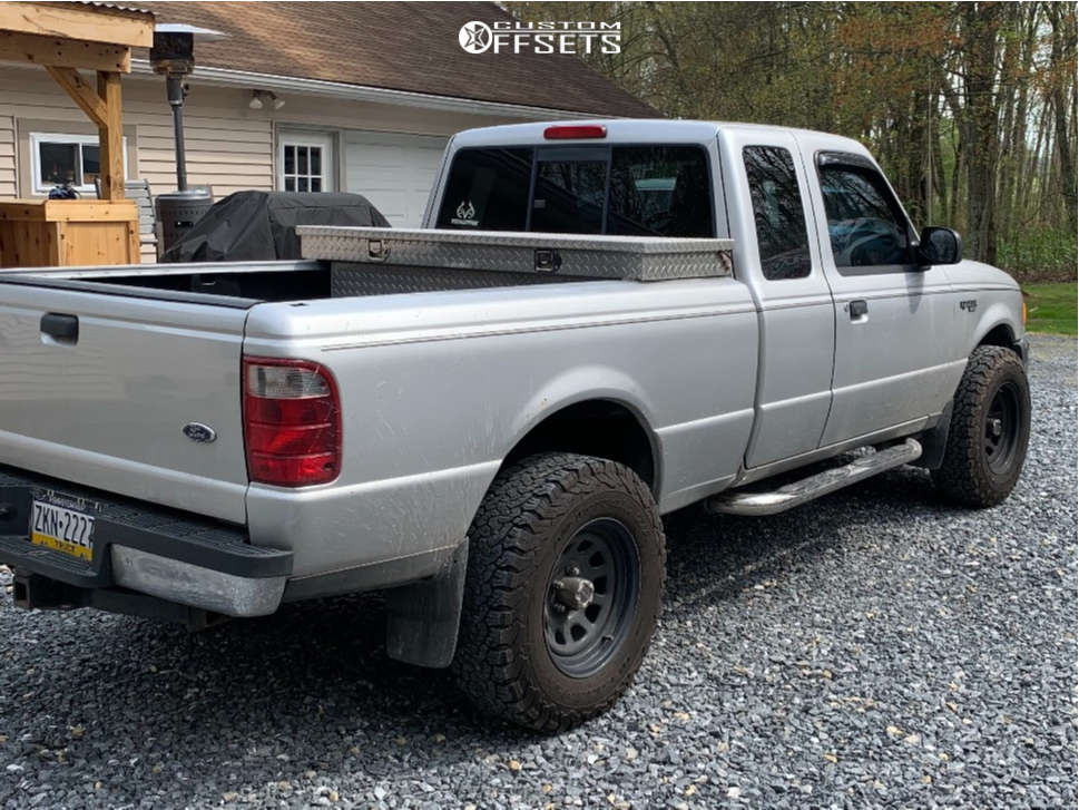2004 Ford Ranger with 16x8 0 Vision D Window and 31/7.5R16 BFGoodrich ...