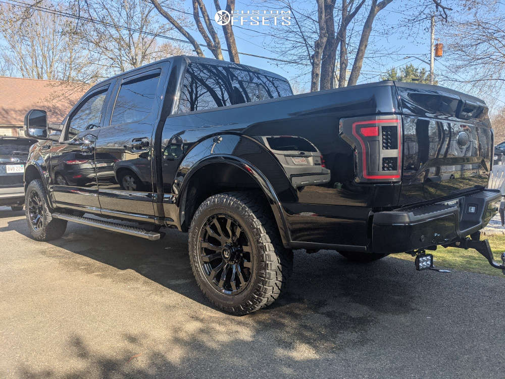 2016 Ford F-150 with 20x9 20 Fuel Blitz and 33/10.5R20 Nitto Ridge ...