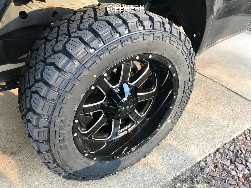 2016 Ford F-150 with 20x10 -24 Ballistic Rage and 33/12.5R20 Kenda ...