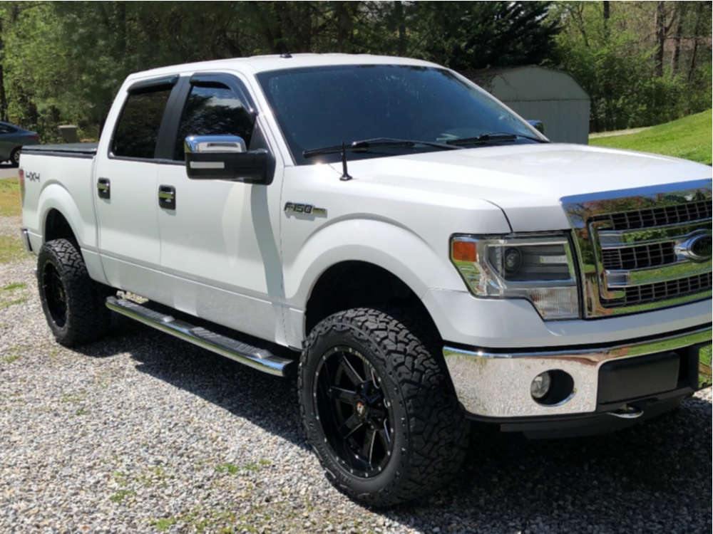 2014 Ford F-150 with 20x10 -19 Ballistic Rage 959 and 33/12.5R20 Venom ...