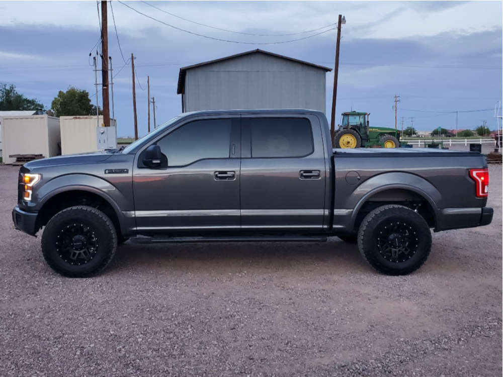 2016 Ford F-150 with 17x9 -12 Raceline Injector and 285/70R17 ...