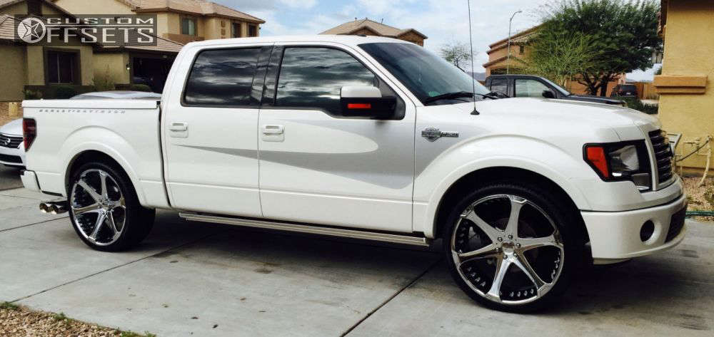 2012 Ford F-150 with 26x10.5 38 Giovanna Dalar 6 and 26/10.5R26 ...