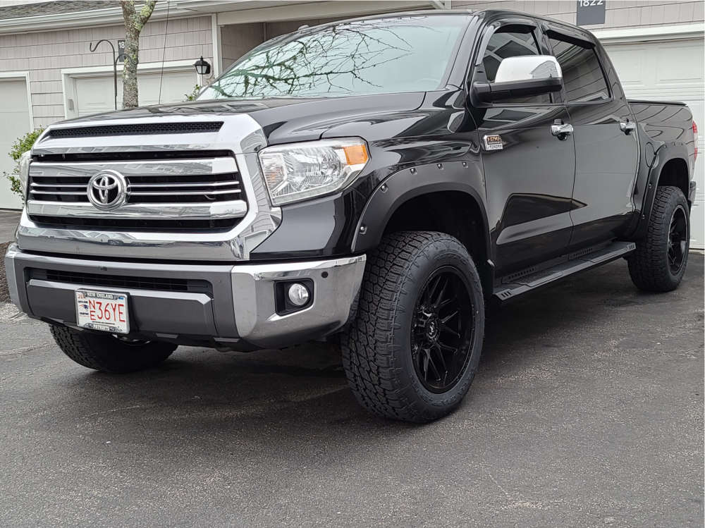 2016 Toyota Tundra with 20x10 -25 Motiv Offroad Magnus and 275/60R20 ...