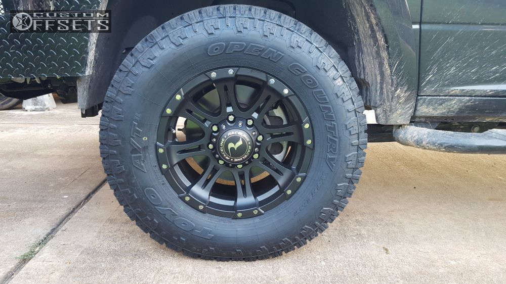2016 Ram 2500 with 18x9 20 Raceline Raptor and 285/75R18 Toyo Tires ...