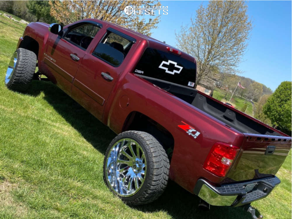 2008 Chevrolet Silverado 1500 with 26x14 -71 Hardcore Offroad Hc15 and ...