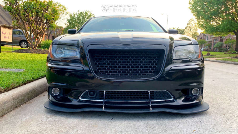 2012 Chrysler 300 with 20x9 20 Voxx Replicas Hellcat Widebody 2 and 255 ...