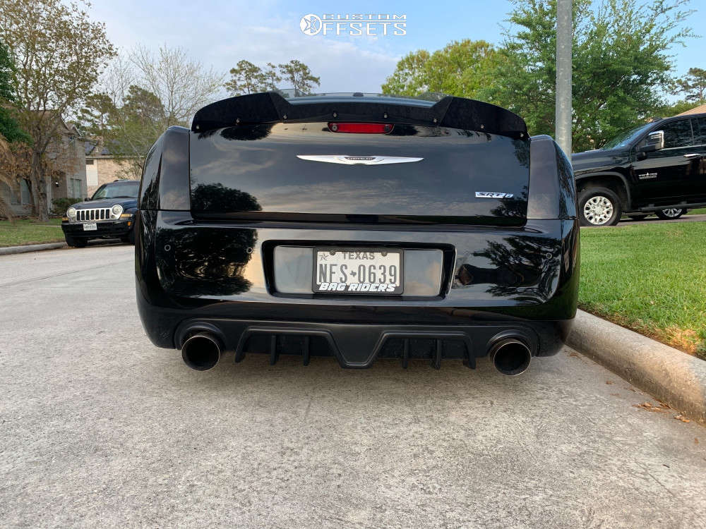 2012 Chrysler 300 with 20x9 20 Voxx Replicas Hellcat Widebody 2 and 255 ...