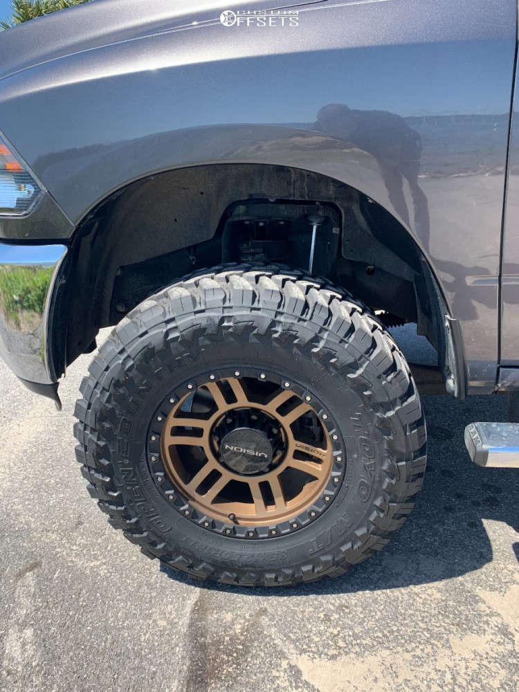 2015 Ram 2500 with 18x9 12 Vision Manx 2 and 35/12.5R18 Toyo Tires Open ...
