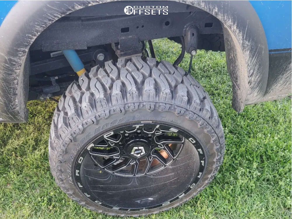 2021 Ram 2500 with 22x14 -76 TIS 544BM and 355/40R22 Atturo Trail Blade ...