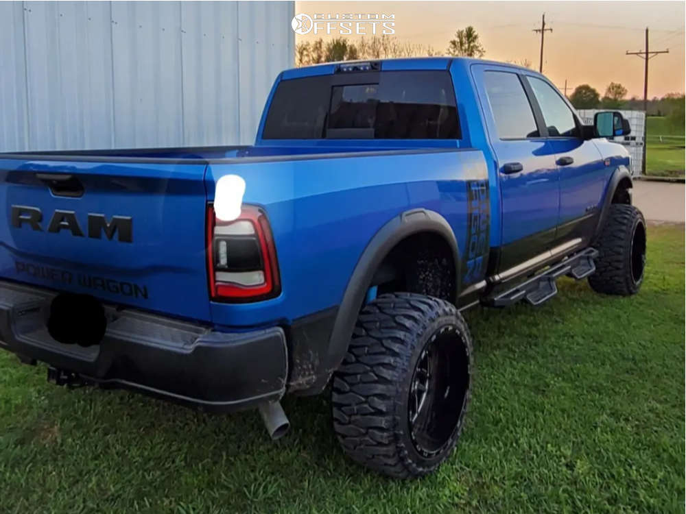 2021 Ram 2500 with 22x14 -76 TIS 544BM and 355/40R22 Atturo Trail Blade ...