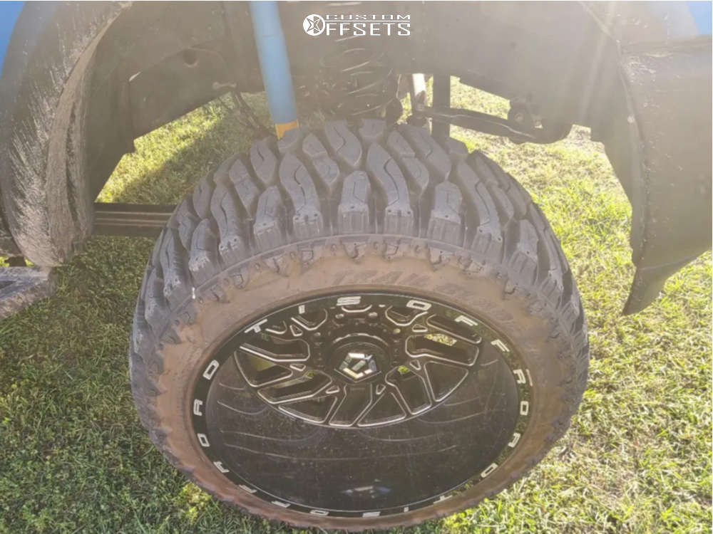 2021 Ram 2500 with 22x14 -76 TIS 544BM and 355/40R22 Atturo Trail Blade ...