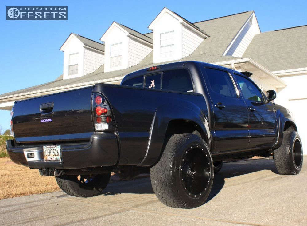 2011 Toyota Tacoma with 20x12 -44 Dropstars 645B and 305/50R20 Cooper ...