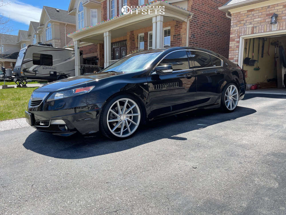 2014 Acura TL with 20x9 35 Vossen Cvt and 245/35R20 Nexen Nfera Su1 and ...