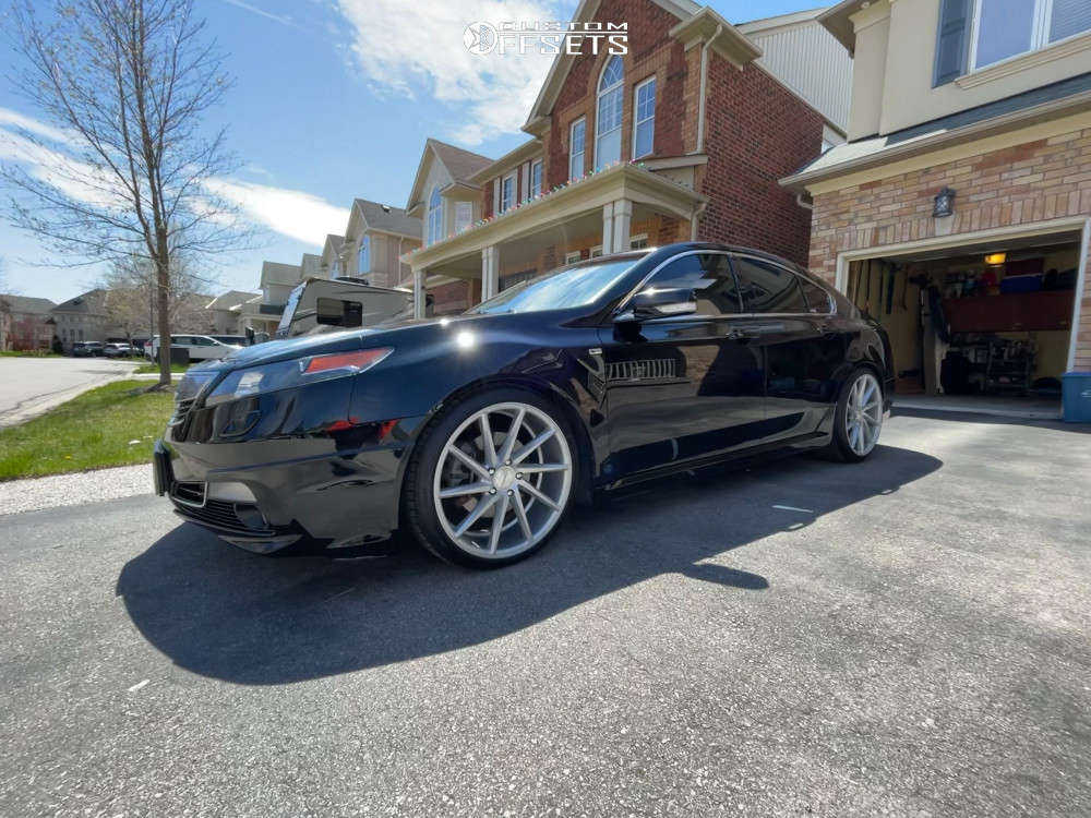 2014 Acura TL with 20x9 35 Vossen Cvt and 245/35R20 Nexen Nfera Su1 and ...