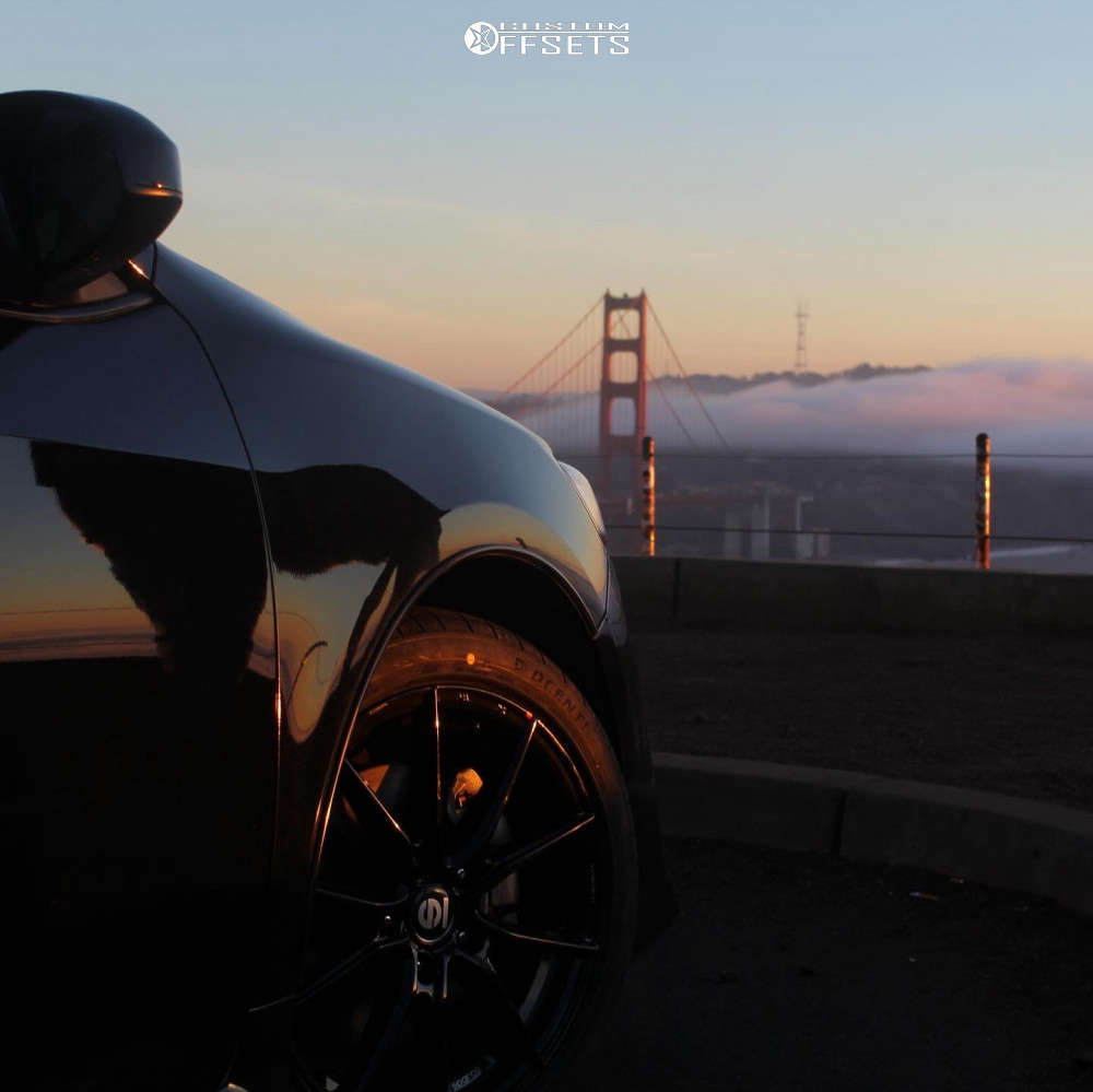 2014 Toyota Camry with 17x7.5 45 Sparco DRS and 215/45R17 Dcenti and ...