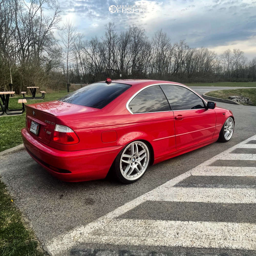 2004 BMW 330Ci with 18x8 47 BBS Style 71 and 215/35R18 Federal 595 Rs ...