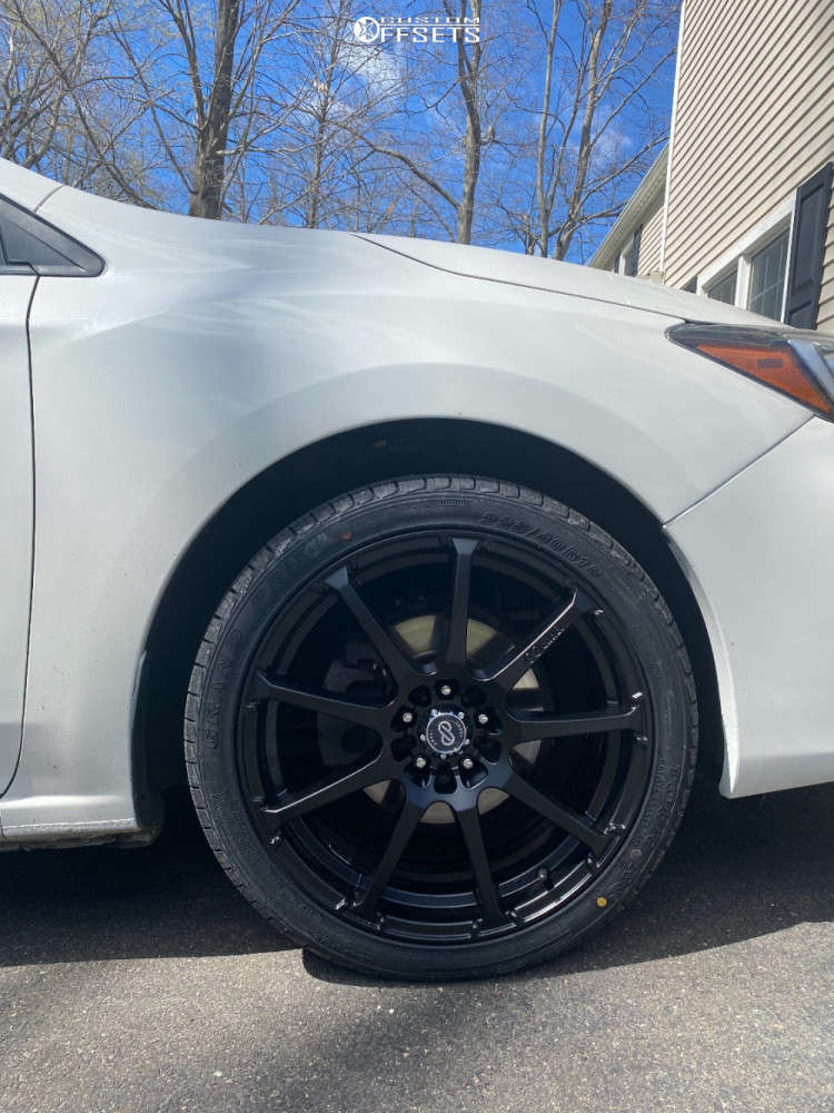 2018 Subaru Impreza with 18x7.5 45 Enkei Edr9 and 225/40R18 Eldorado ...