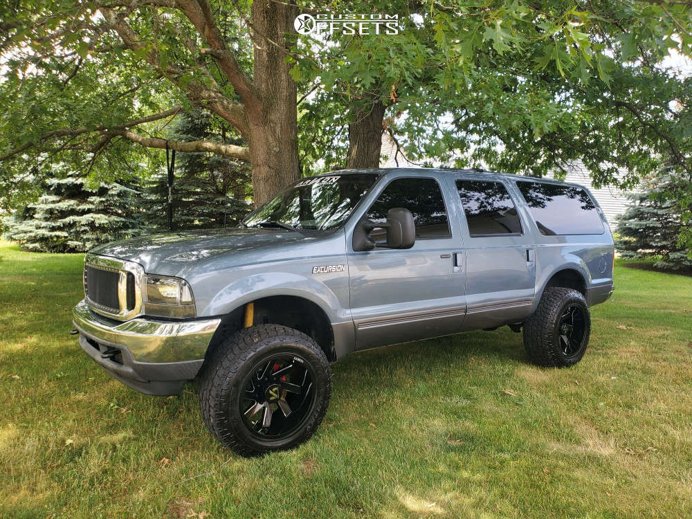 2001 Ford Excursion with 20x12 -51 ARKON OFF-ROAD Caesar and 35/12.5R20 ...