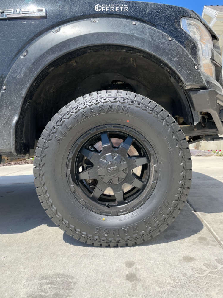 2017 Ford F-150 with 18x9 0 G-FX TR12 and 35/12.5R18 Open Range All ...