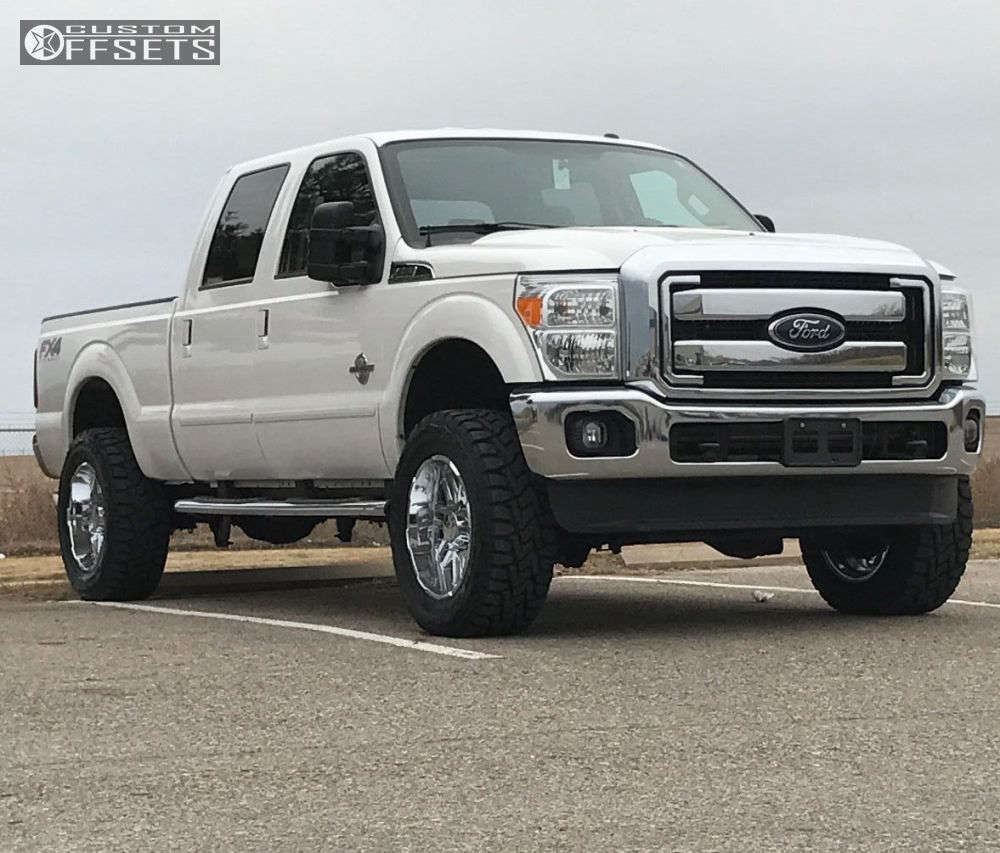 2014 Ford F-250 Super Duty with 20x10 -19 Hostile Zombie and 35/12.5R20 ...