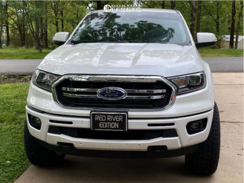 2020 Ford Ranger with 20x10 -19 Fuel Triton and 31/10.5R20 Nitto Terra ...