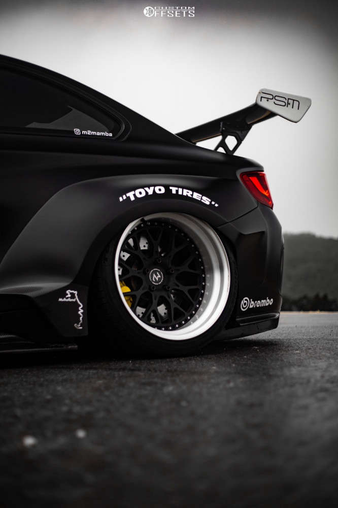 2017 BMW M2 with 19x10.5 0 MV Forged Performa MV2 and 265/30R19 Toyo ...