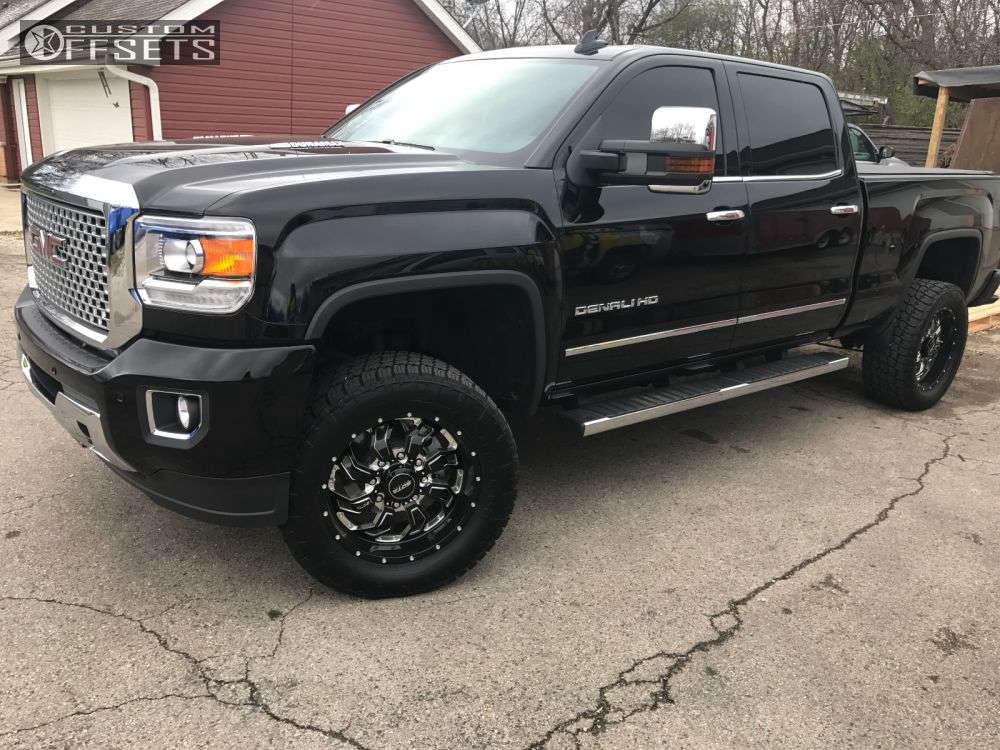 2015 GMC Sierra 2500 HD with 20x9 0 Sota Scar and 305/55R20 Nitto Terra ...